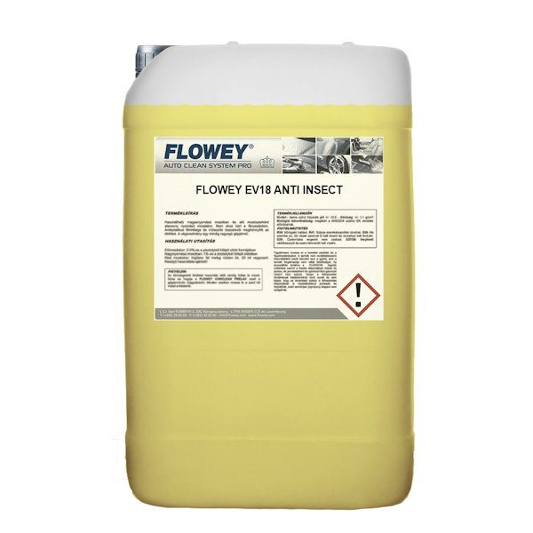 Gépkocsi bogároldó vegyszer a FLOWEY-tól